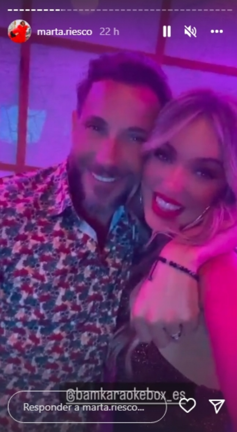 Antonio David Flores, tras las cuerdas de Marta Riesco